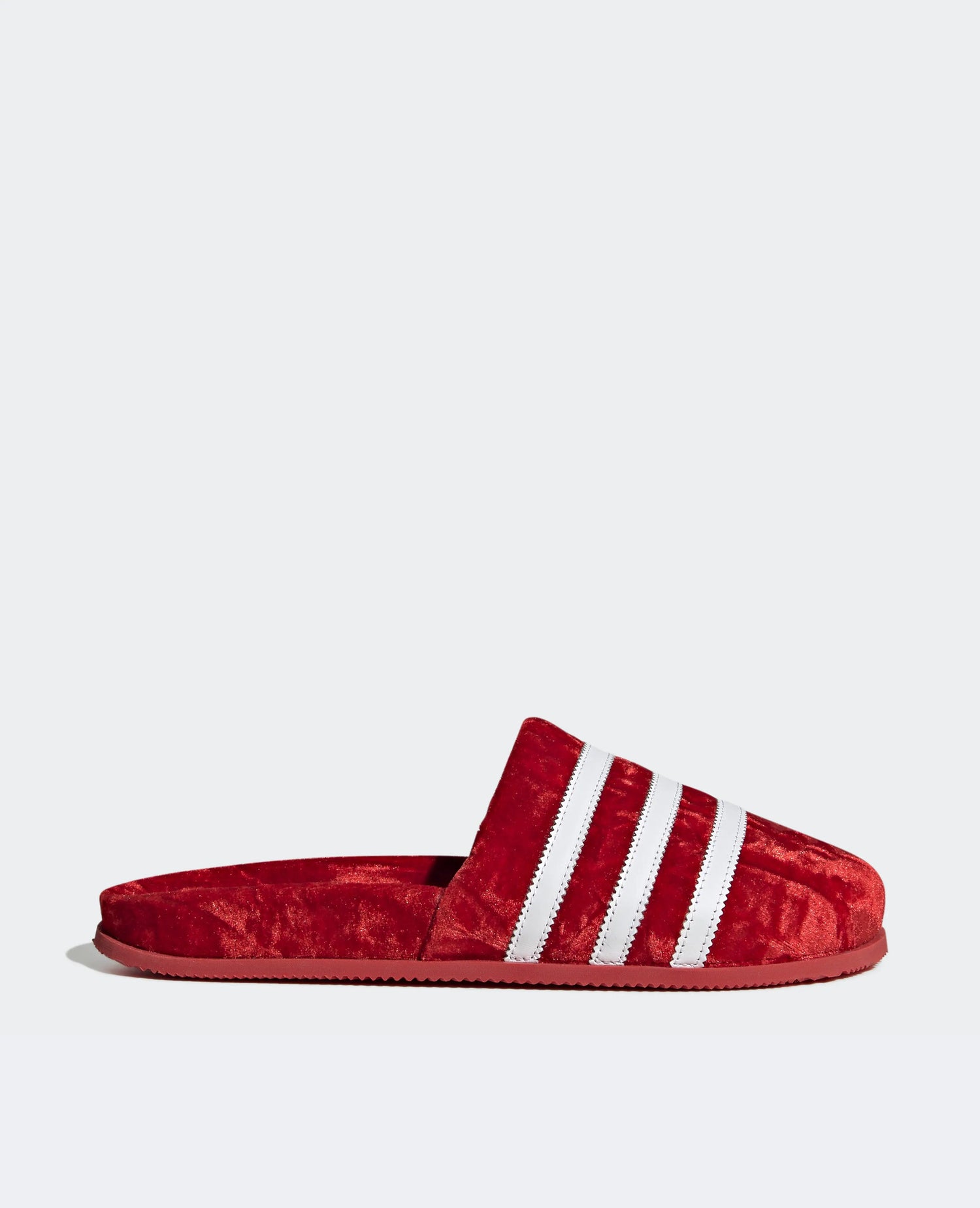 Adidas Adimule Velvet Slides (Red) – Patta